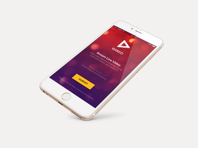 Wired IOS Mobile app by Amit Bassi on Dribbble