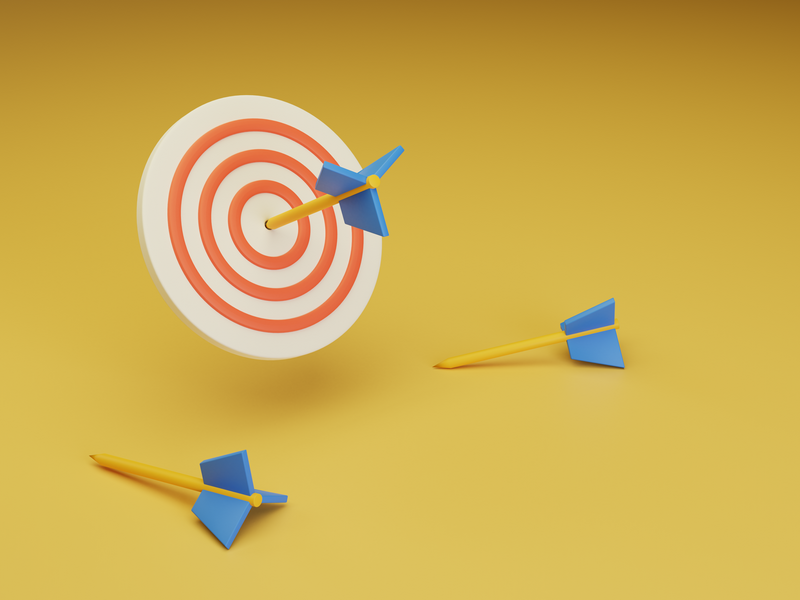 Hit the target by Sergi V. on Dribbble