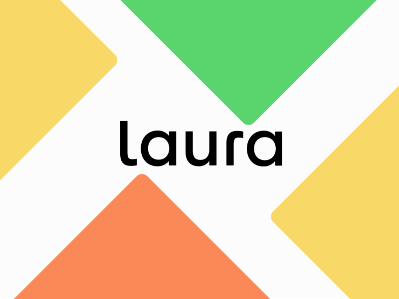 laura Logo by Lukas Bombach on Dribbble