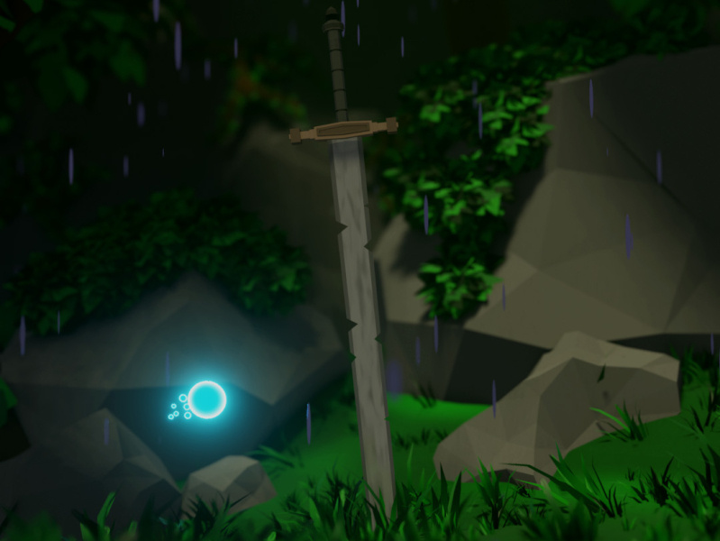 Forgotten Sword by Luis Carlos Aguilera on Dribbble