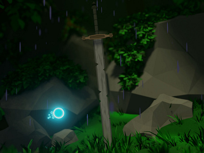 Forgotten Sword by Luis Carlos Aguilera on Dribbble