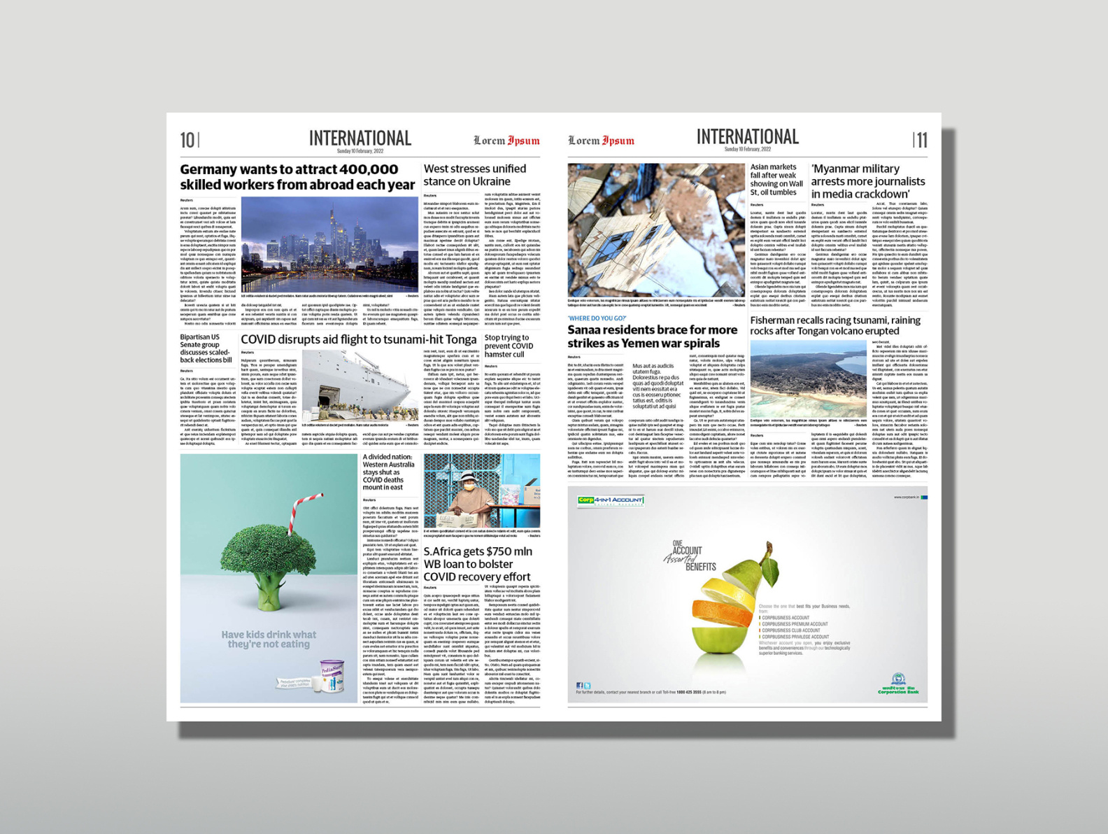 Create your own newspaper by Md Shamim Ali on Dribbble