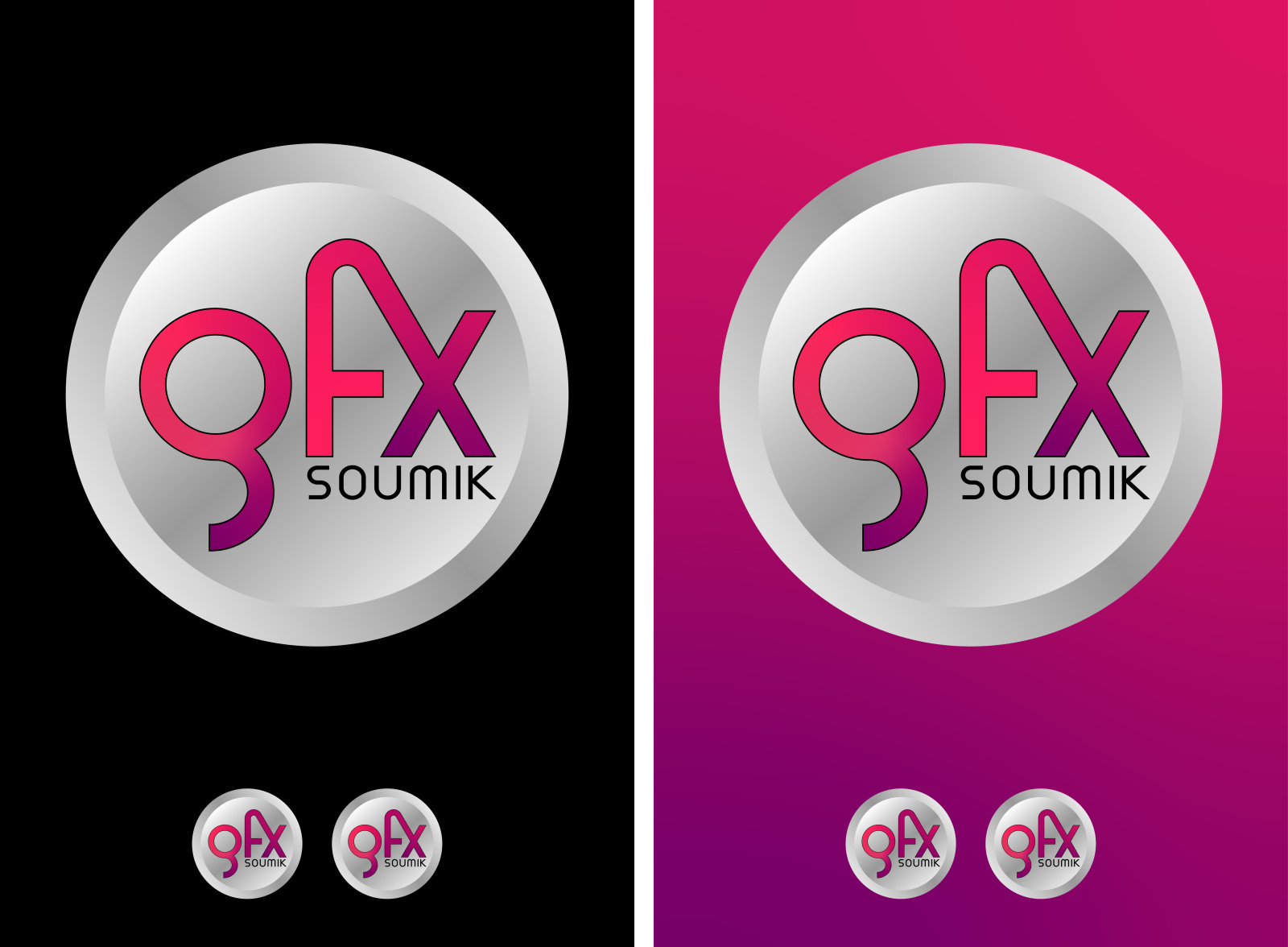 Gfx_Soumik logos by SoumikSiam on Dribbble