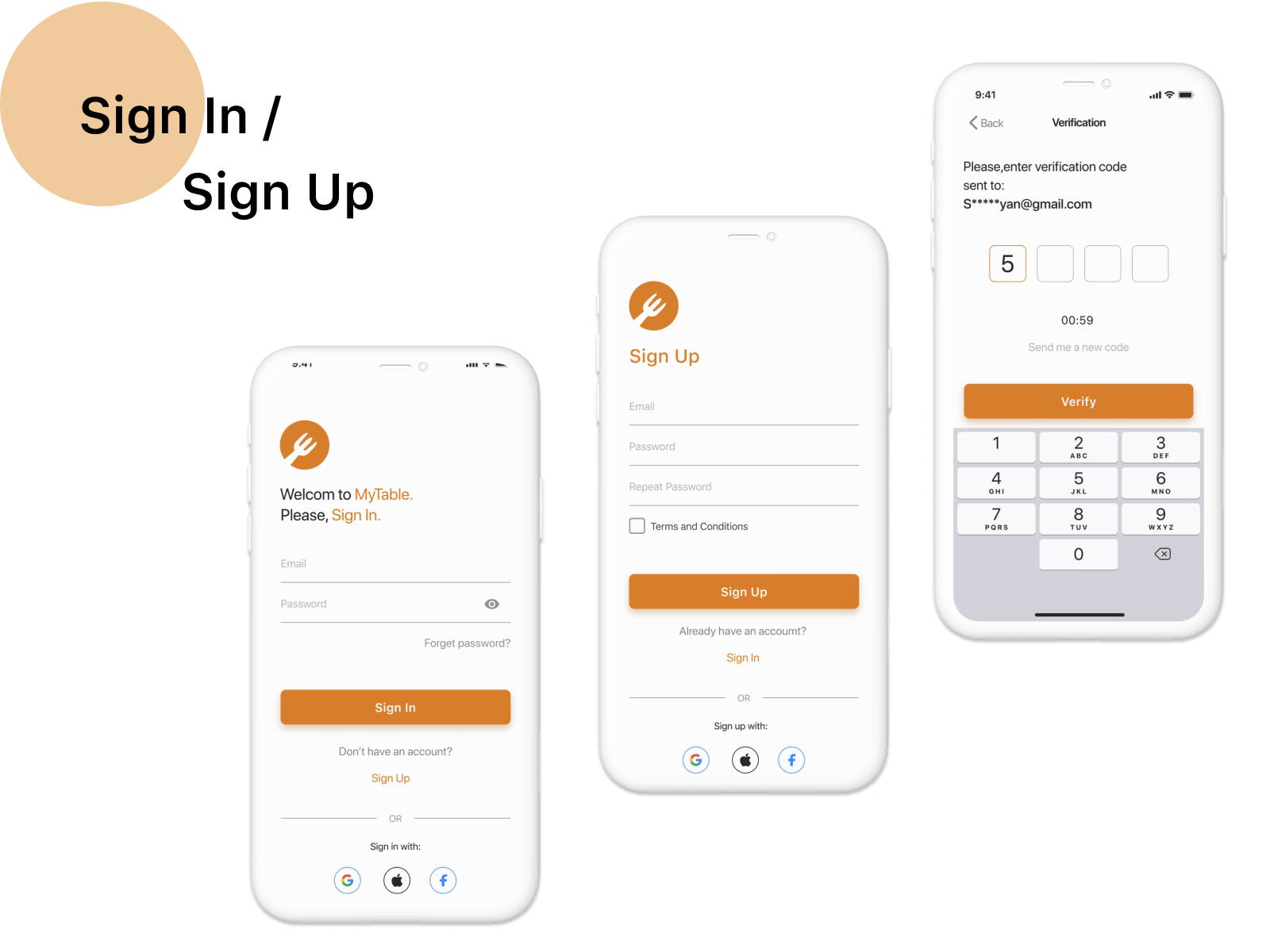 Sign In/Sign up by Robert Samvelyan on Dribbble