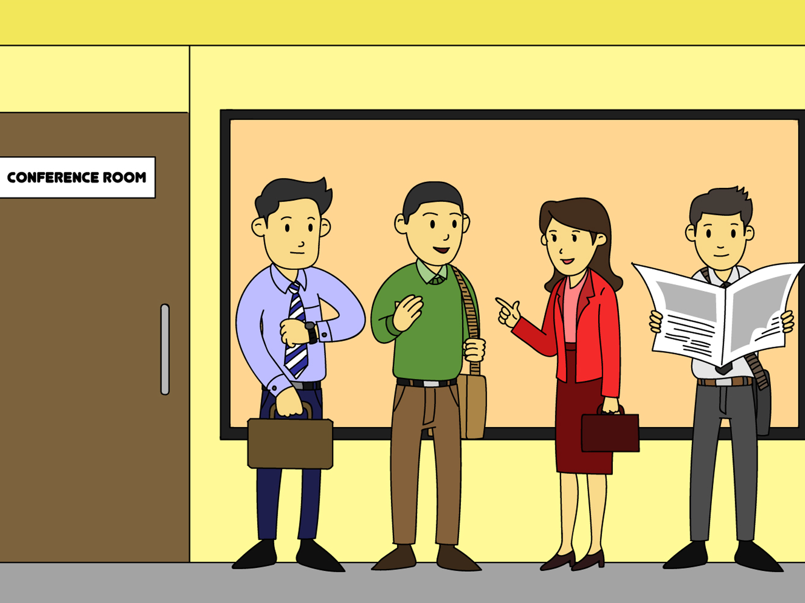 Waiting Illustration by Blueasarisandi on Dribbble