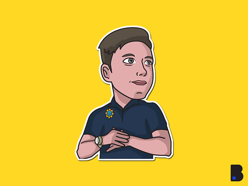 Police man emote by Blueasarisandi on Dribbble
