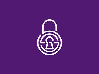 SSG / security / padlock / locker lock / monogram by Alex Tass, logo ...
