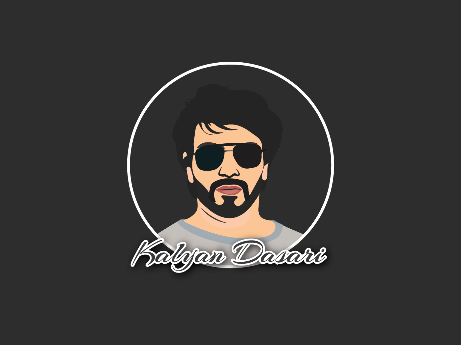 vector portrait logo Design by Tarek Rahim Kebria on Dribbble