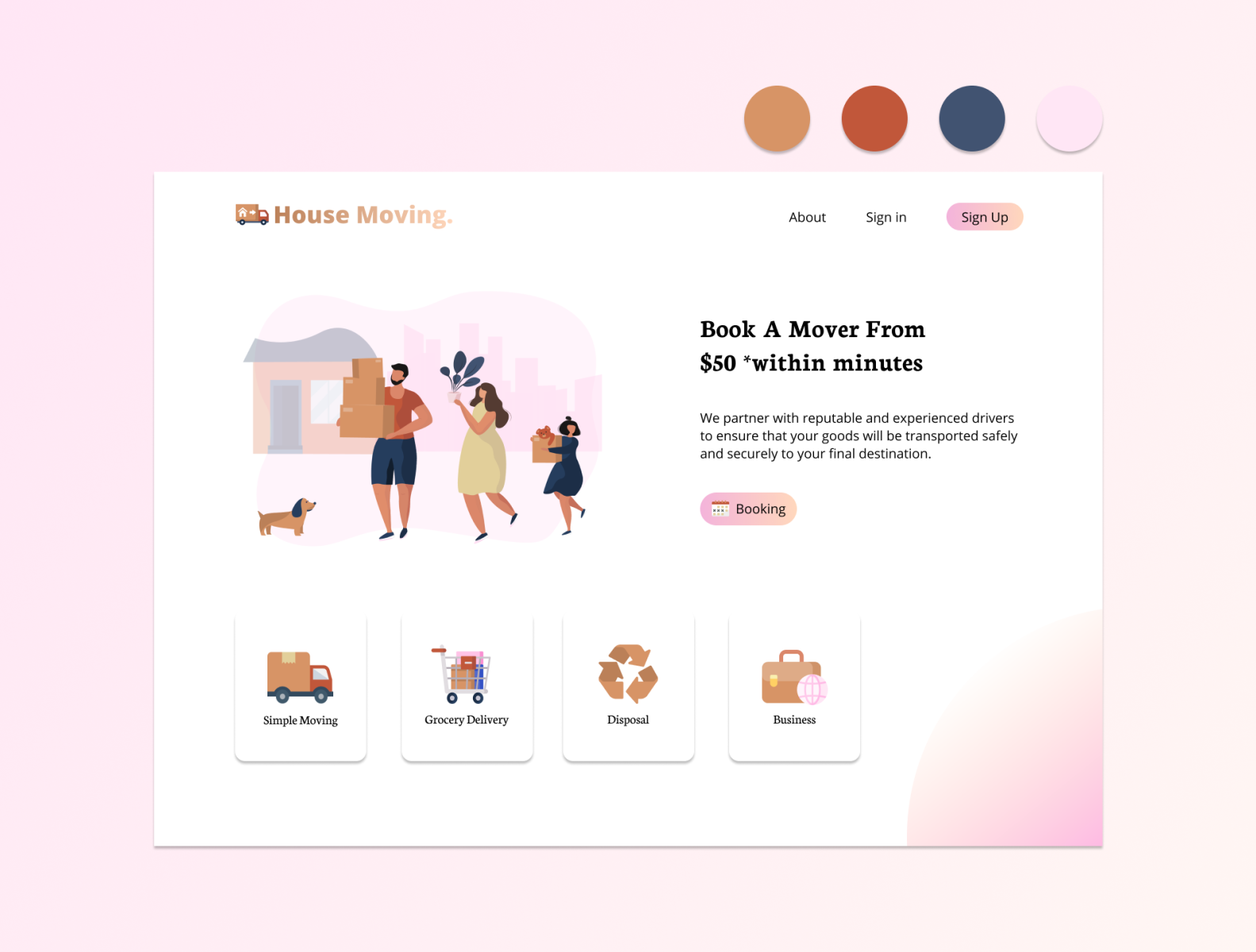 House Moving By Bima Yudho On Dribbble