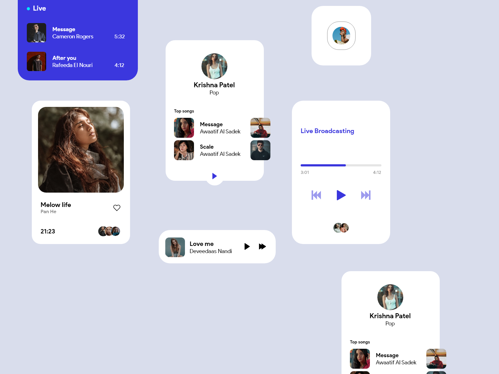 Music player by InfyOm Technologies on Dribbble