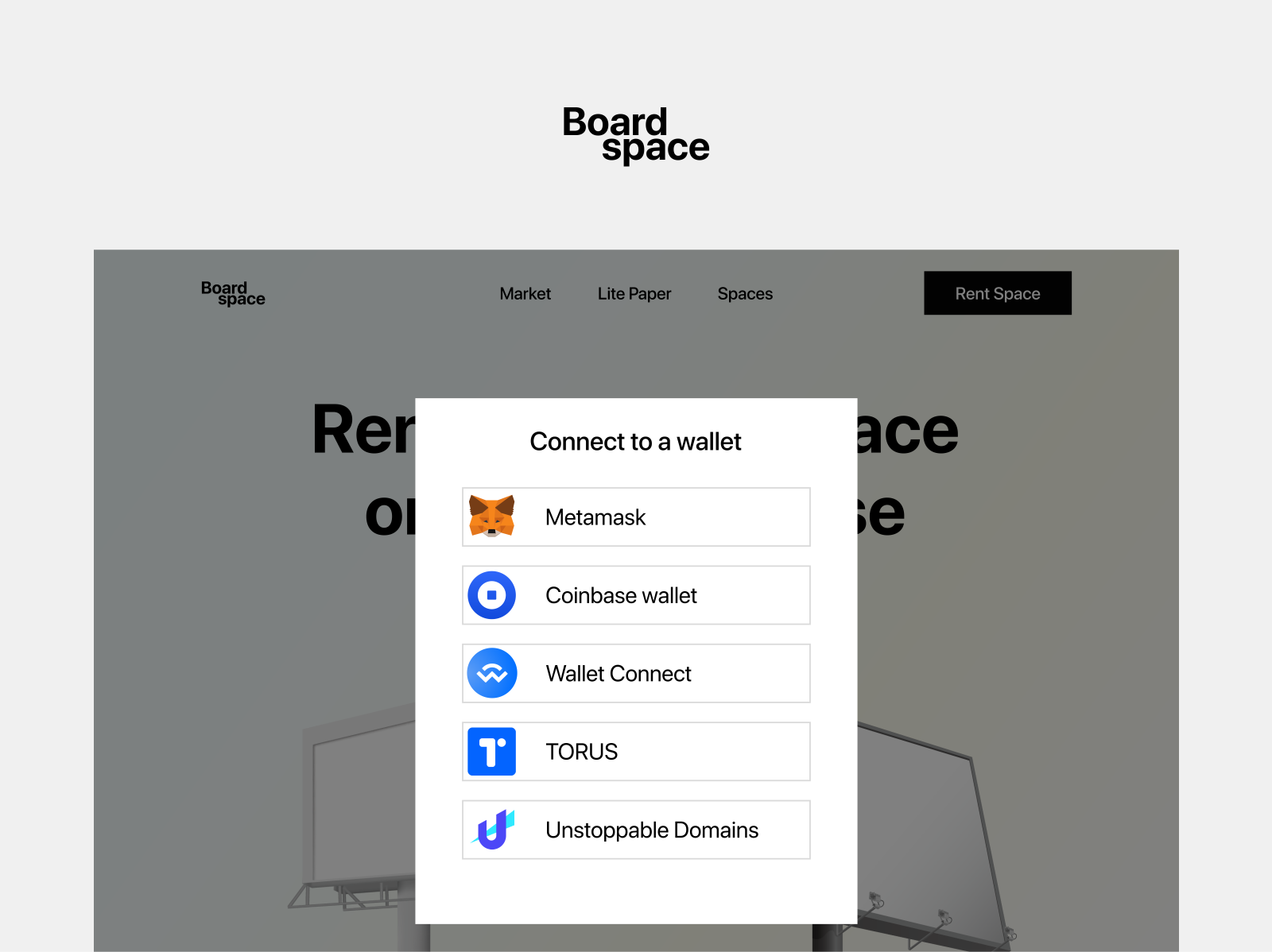 Connect Wallet Modal by KOOM SOLOMON on Dribbble