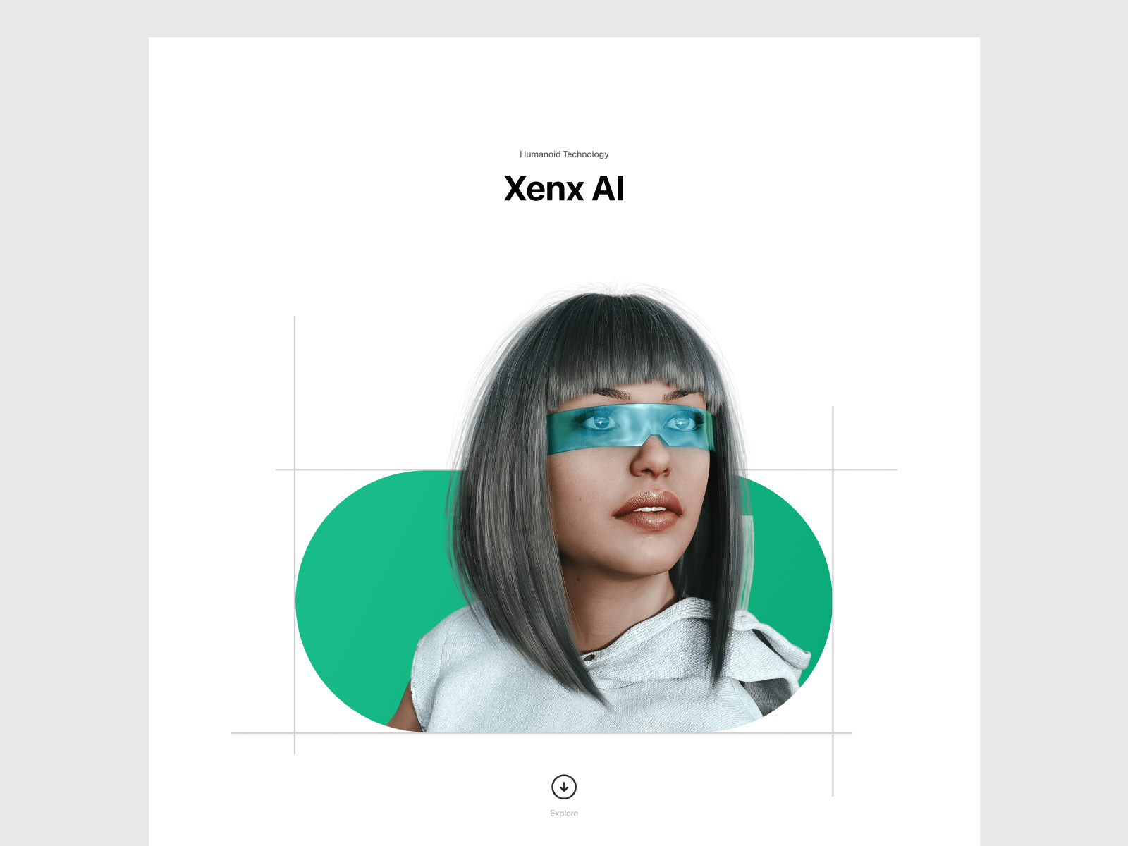 AI Minimal Hero section by KOOM SOLOMON on Dribbble