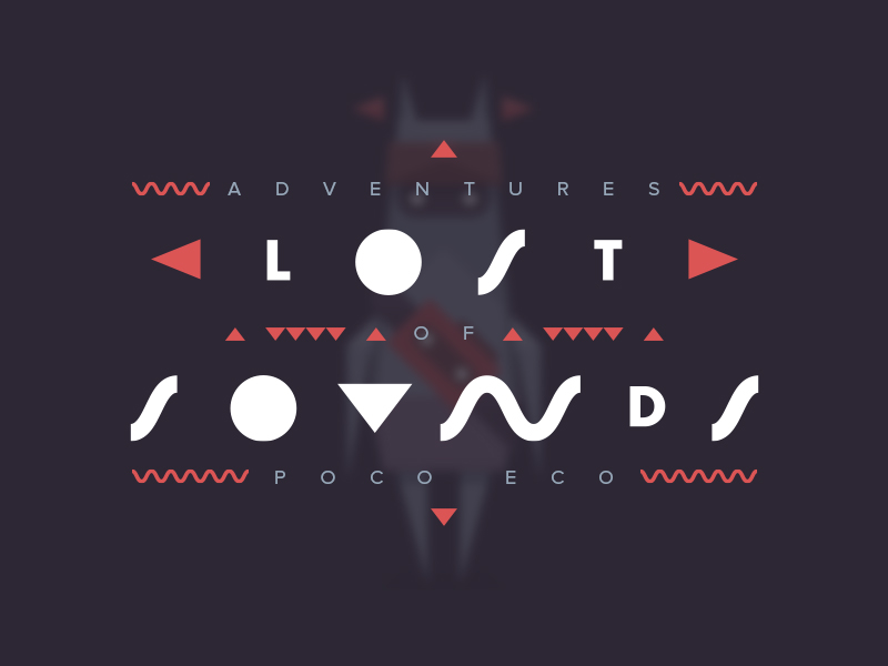 Lost Sounds logo for #pocoecogame by Zoltan Szalay on Dribbble