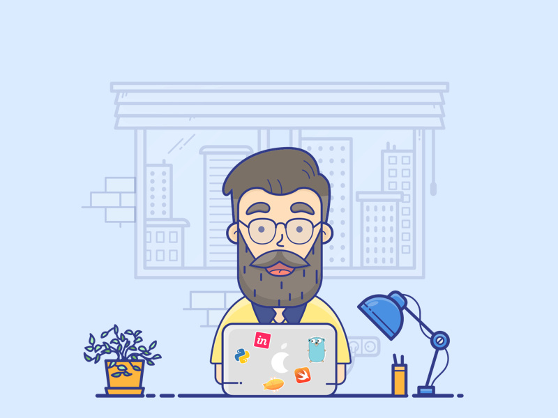 Ios Geek Programmer By Dei On Dribbble