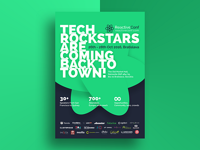 Poster proposal by Michal Prekop on Dribbble