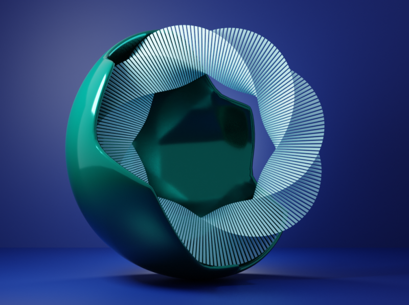 Abstract Spiral by Robbie Otway on Dribbble