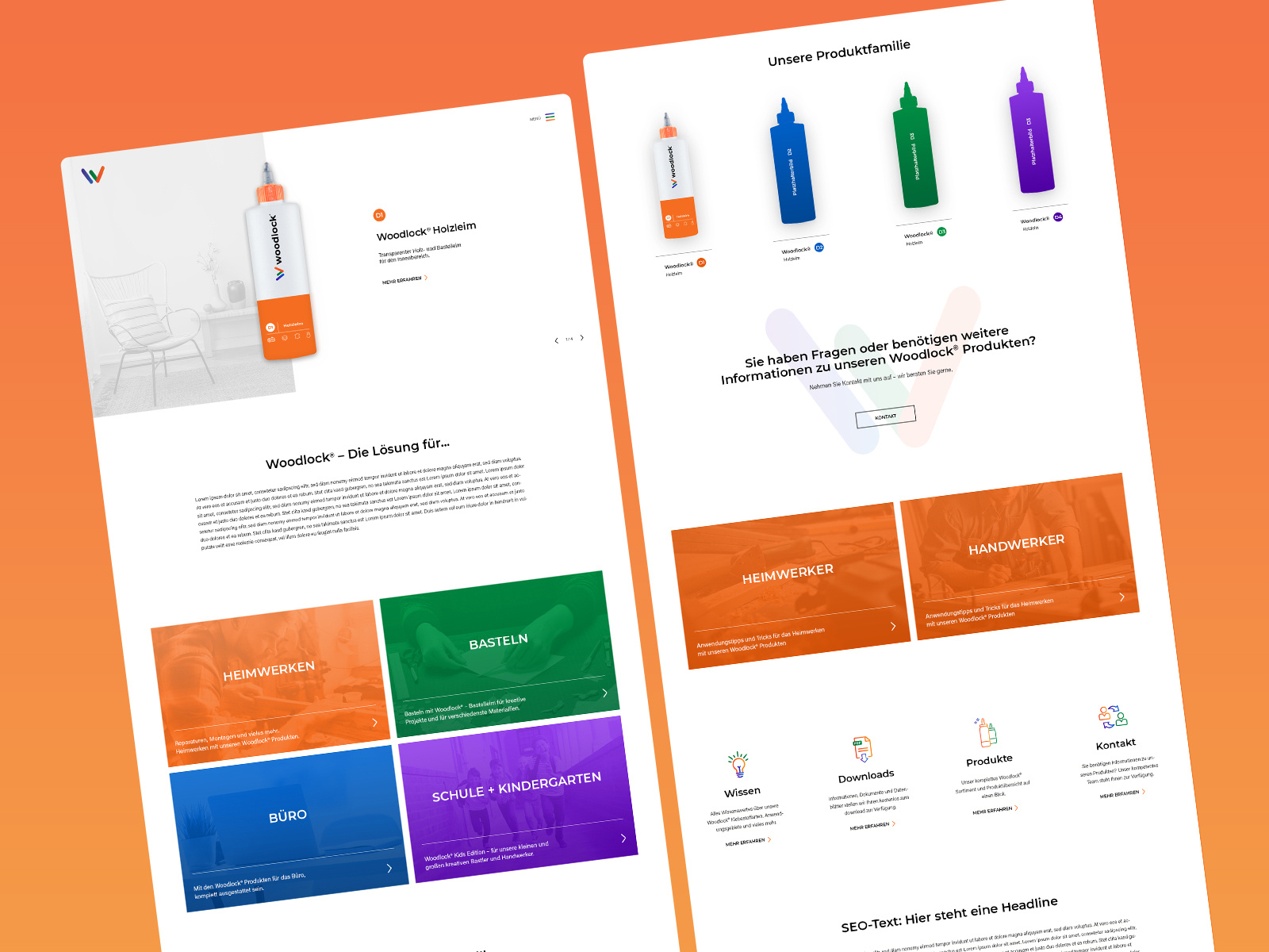 Woodlock Website by Alissa Chiara on Dribbble