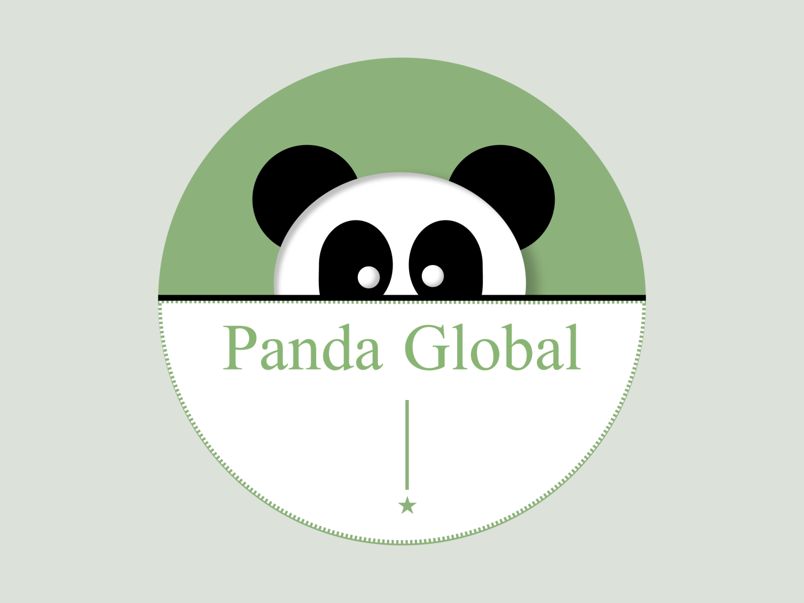 Panda Global Logo by Shiran Israel on Dribbble