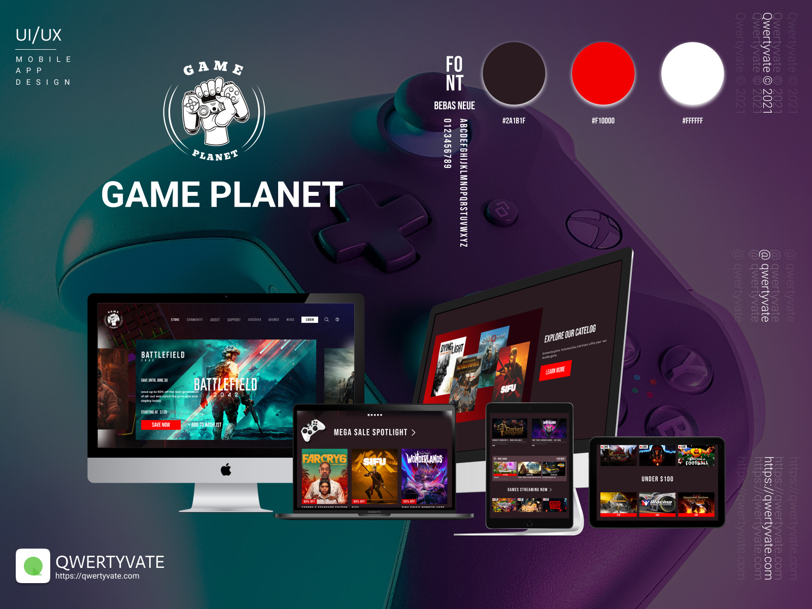 Game Planet by Qwertyvate on Dribbble