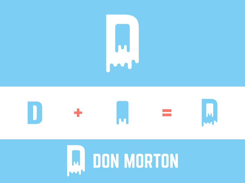 Personal Monogram Update by Don Morton on Dribbble