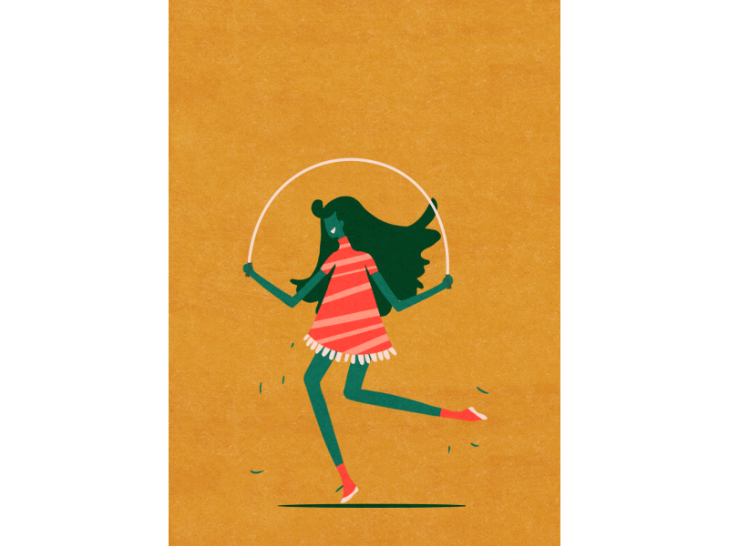 Hop, Skip and Jump by MUTI on Dribbble