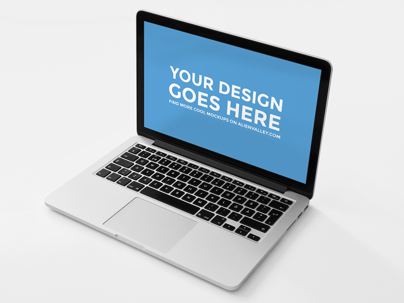 Freebie: Macbook Pro Mockup by AlienValley on Dribbble
