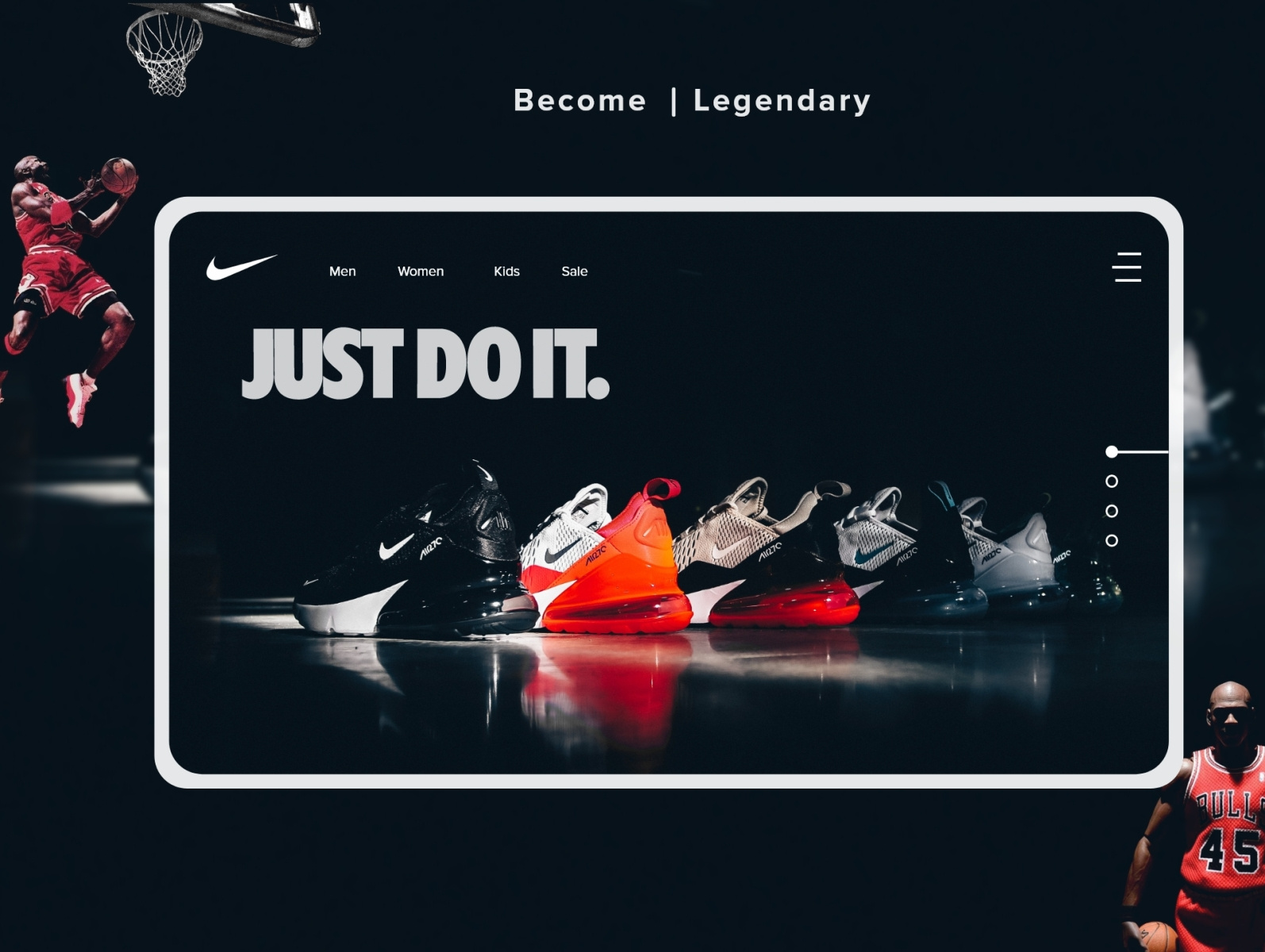 Nike Web Design - Store PH by bonifacio vista on Dribbble