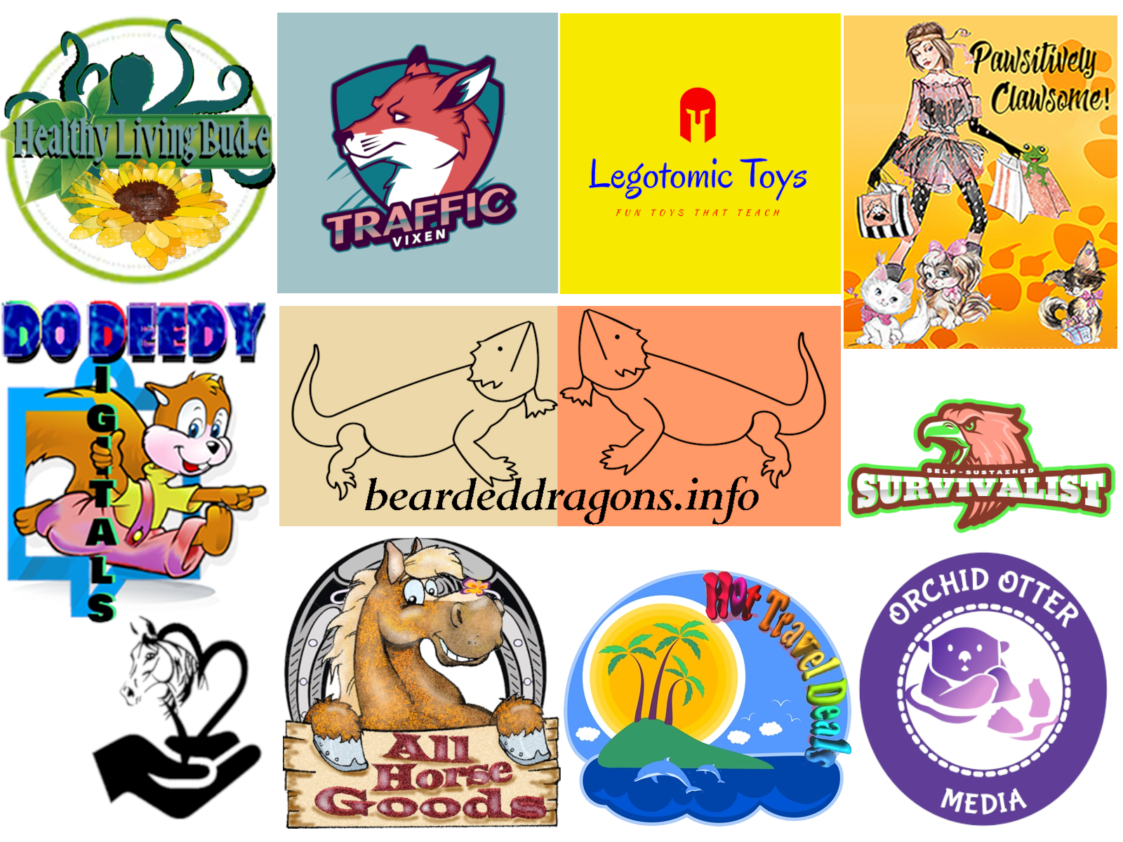 Logos Collage by Frank Caruso on Dribbble