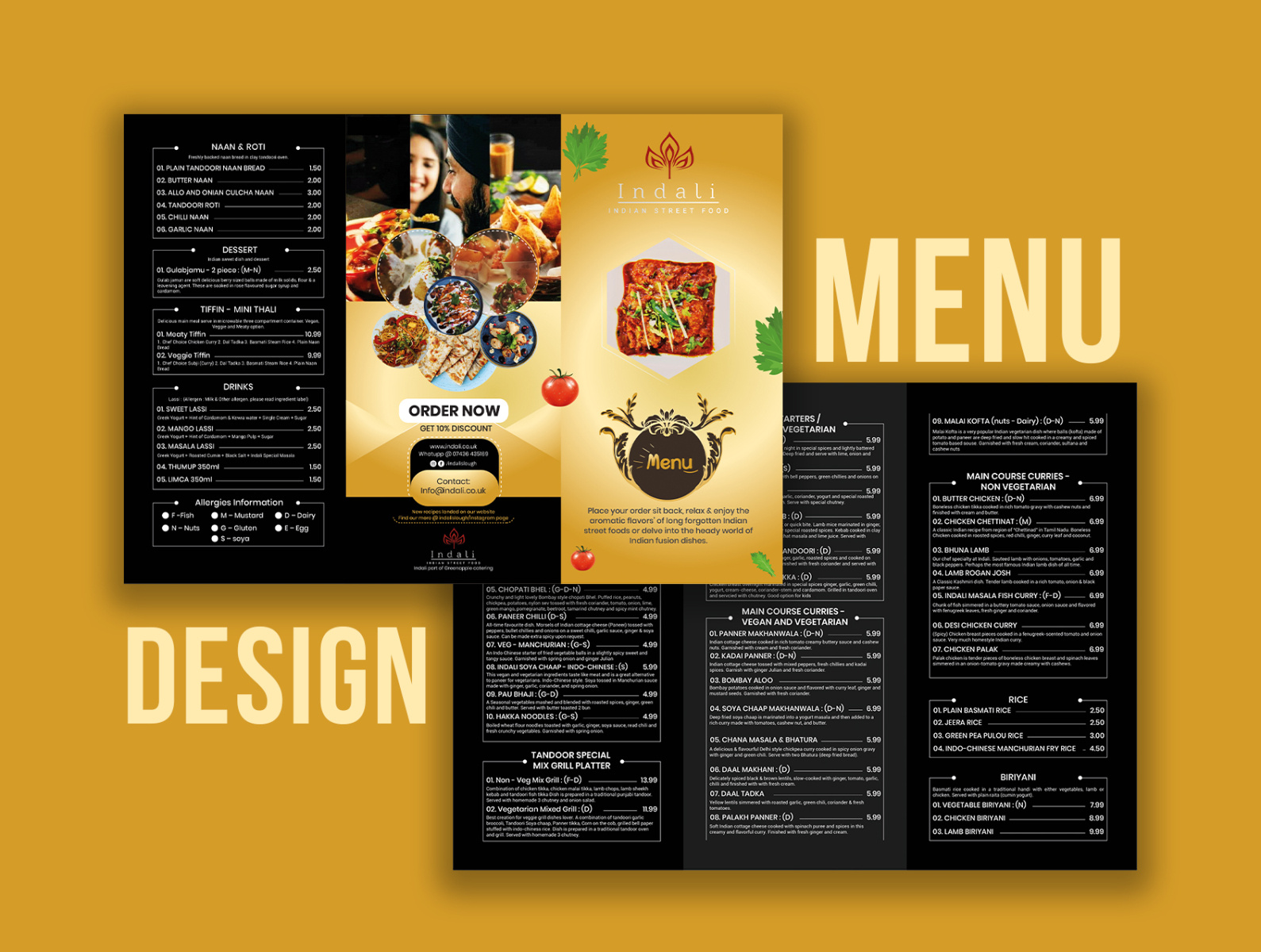 MENU DESIGN by Md Amran on Dribbble
