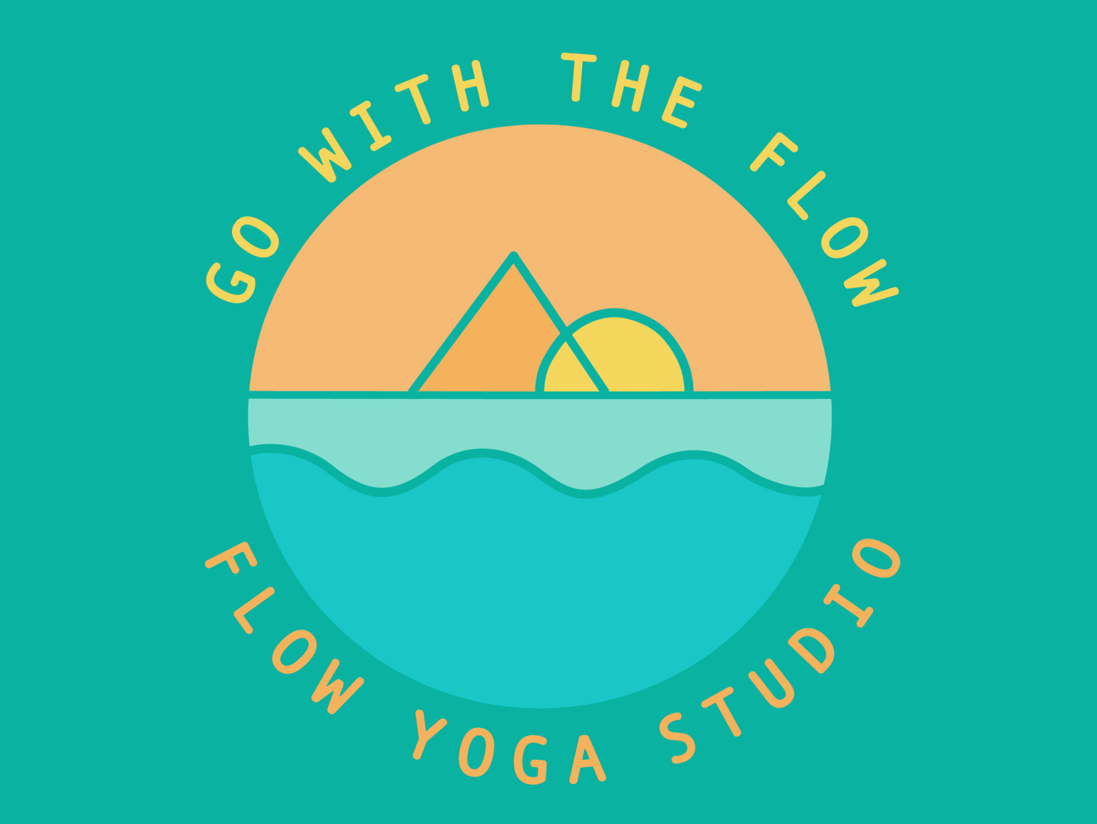 Apparel Design for Flow Yoga by Tiffany Mackney on Dribbble