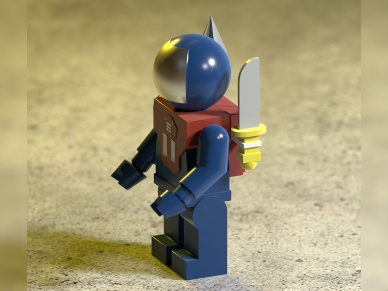 Lego Man by Emilio Rios Designs on Dribbble