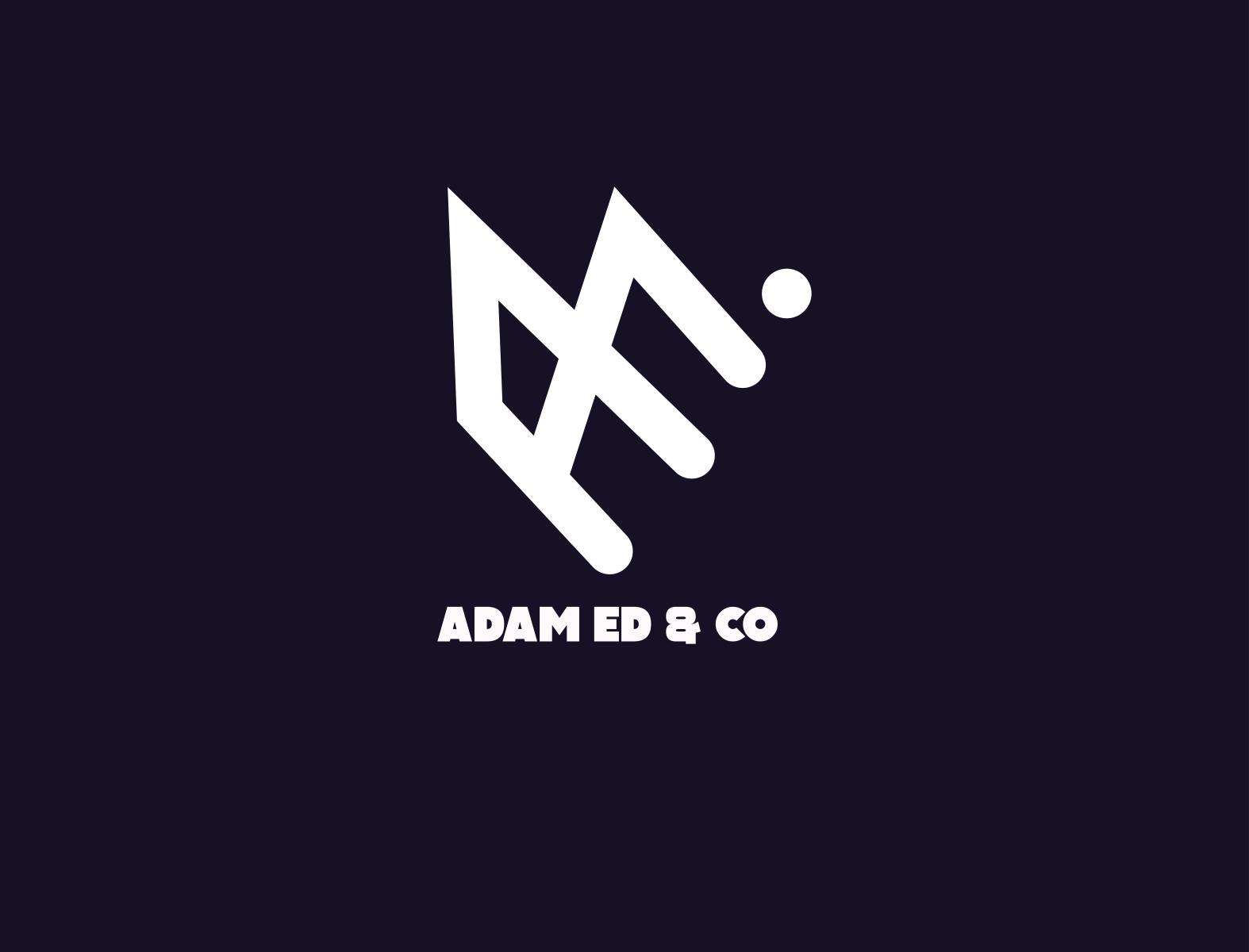 Adam Ed logo by Dipto Das on Dribbble