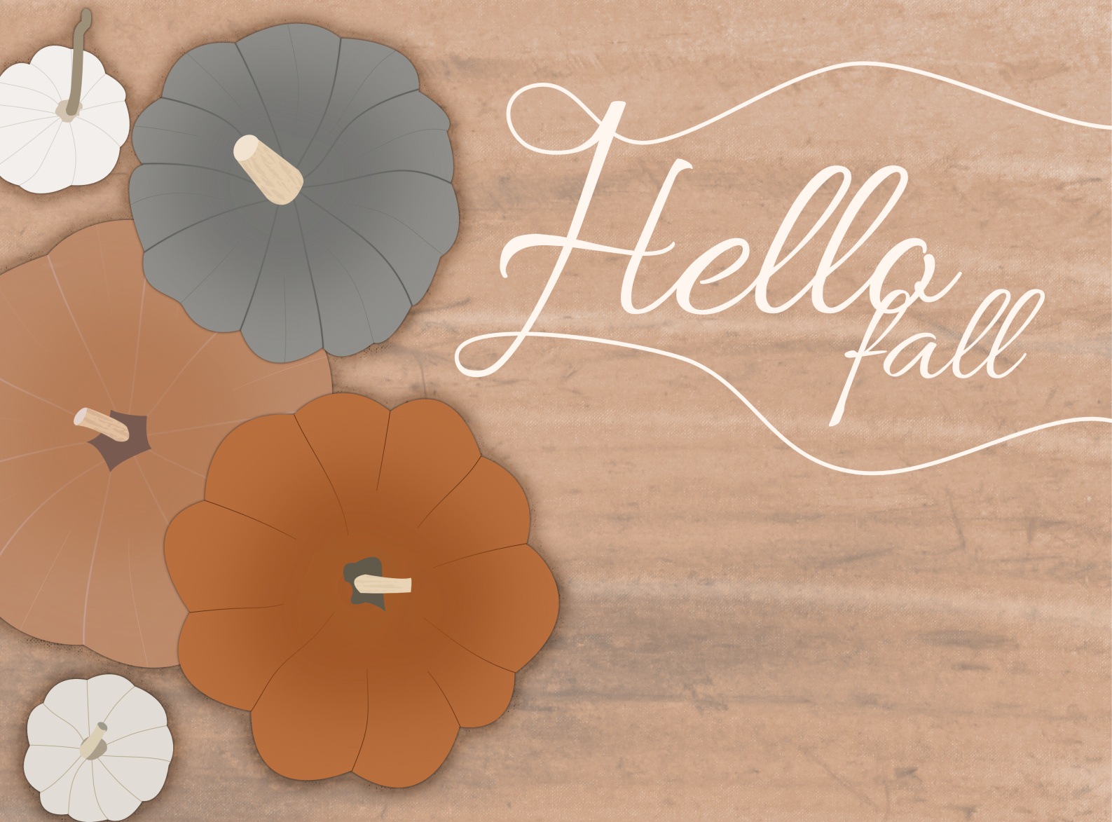 Hello Fall illustration -2021 by Marine on Dribbble