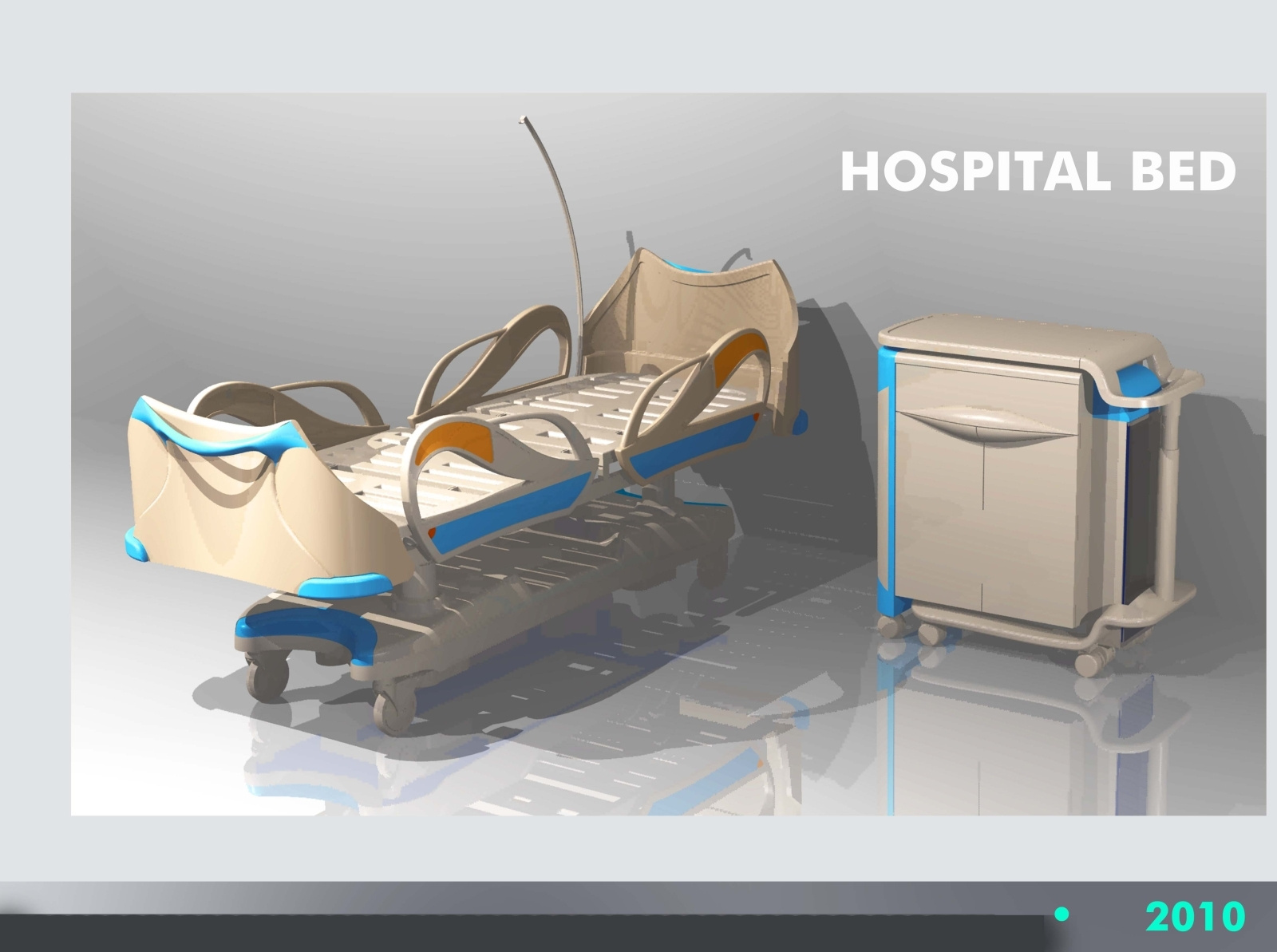 Hospital bed by REZA HABIBPOUR on Dribbble
