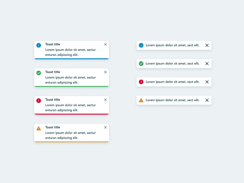 Browse thousands of App Toast images for design inspiration | Dribbble