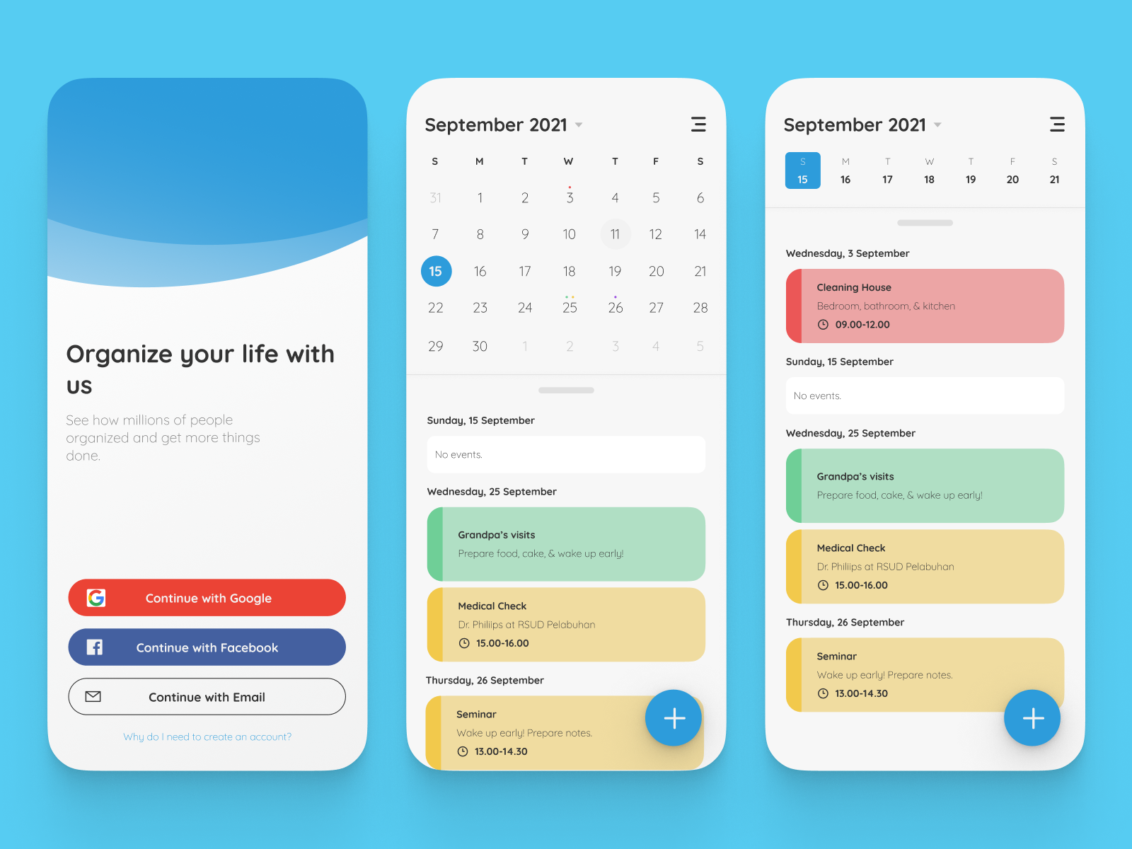 Schedule Widget App Android