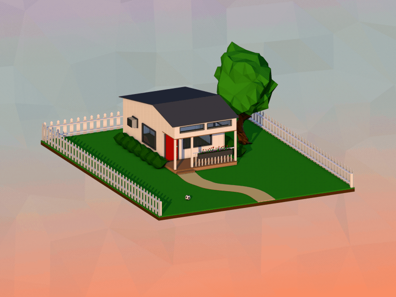 House by Wood Shack Creative on Dribbble