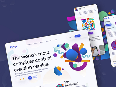 Raw Access | UX/UI Design, Website Development by Vlad Bahatskyi on ...
