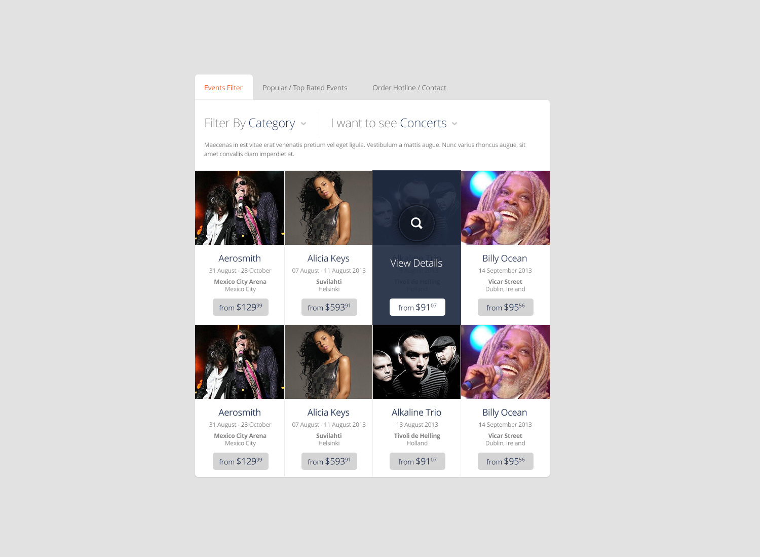 Product List Template by Fuxxo Works on Dribbble
