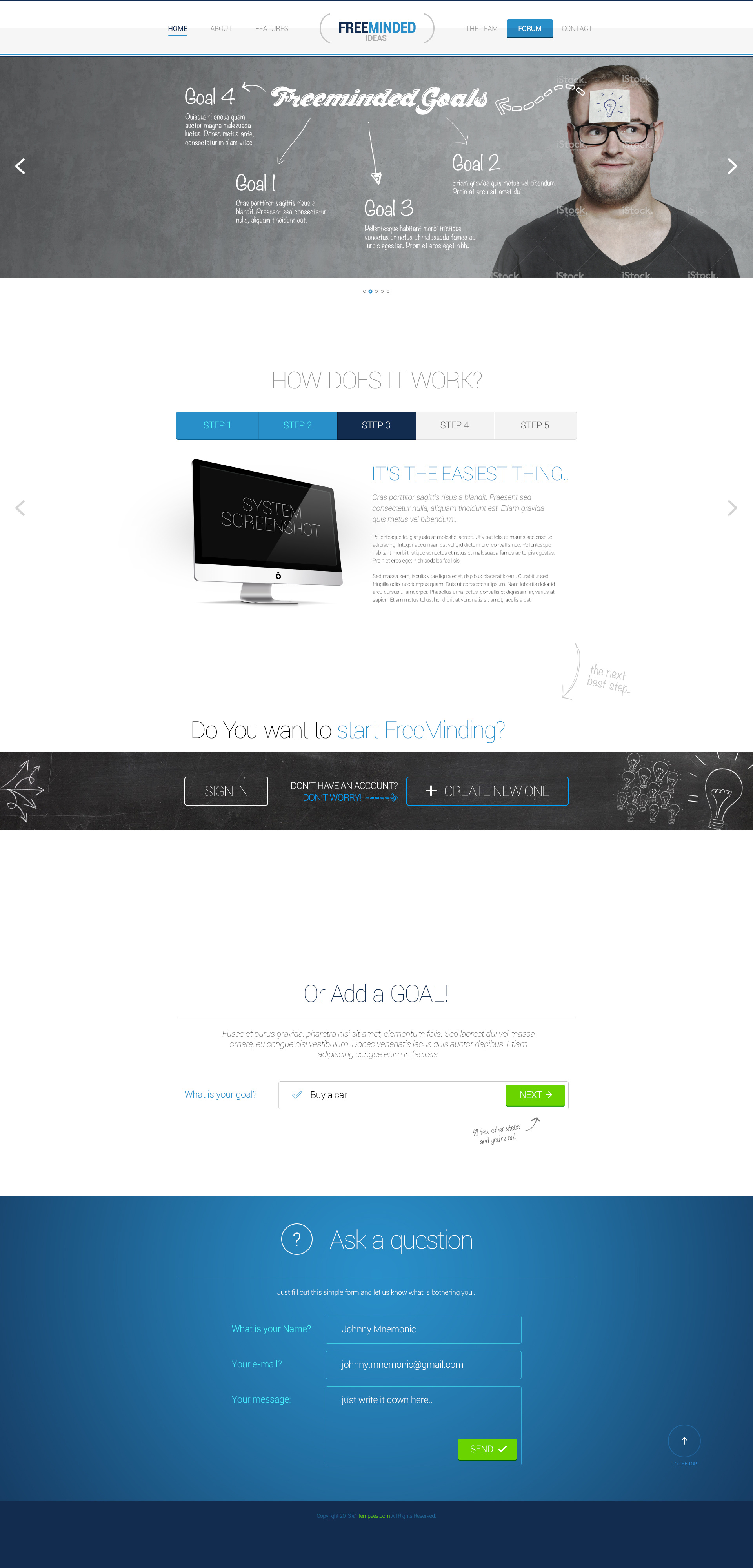 Freebie: Bootstrap Style Homepage by Fuxxo Works on Dribbble