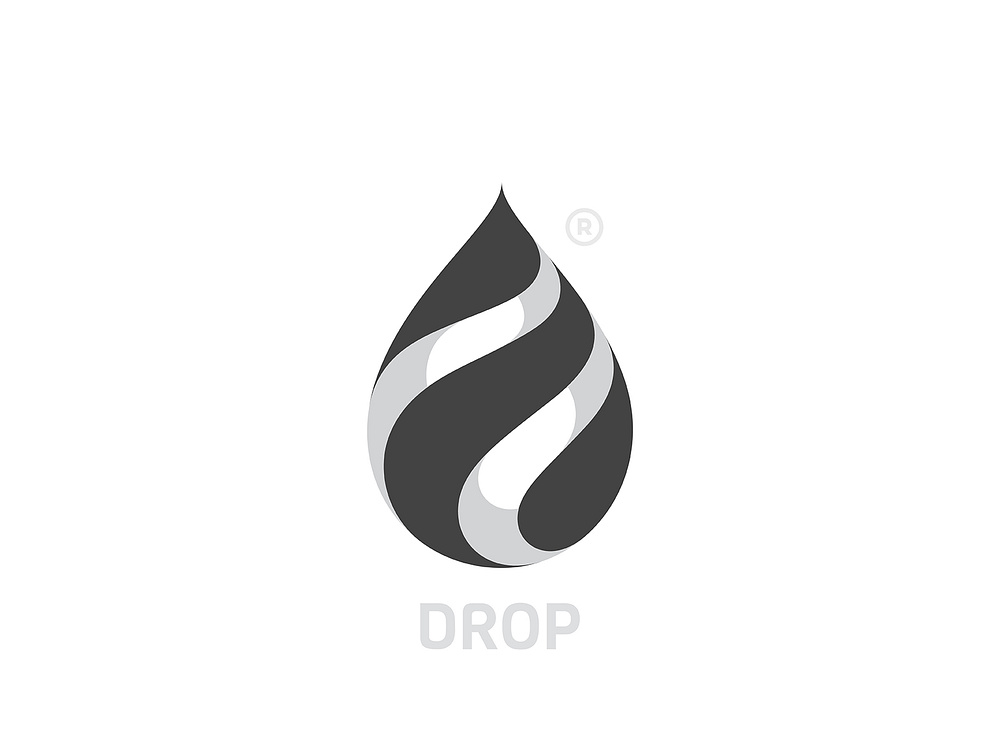 Drop Logo by Yoga Perdana on Dribbble