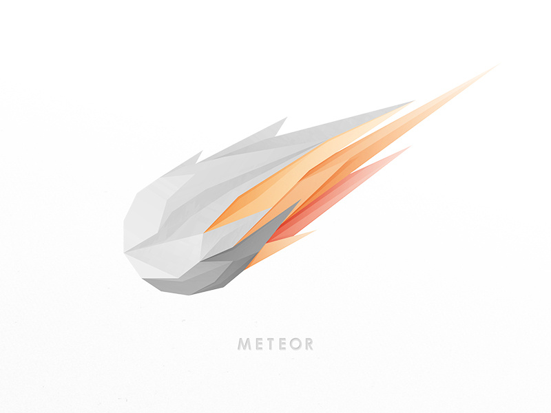 Meteor by Yoga Perdana on Dribbble