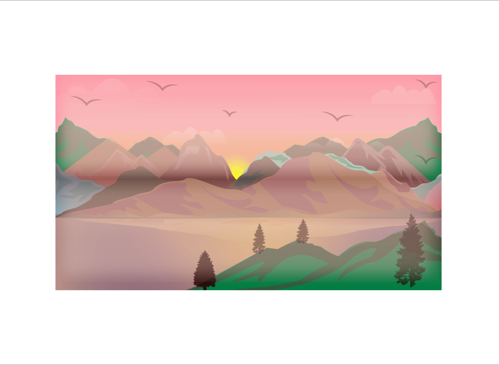 Scenery Art by Has San on Dribbble