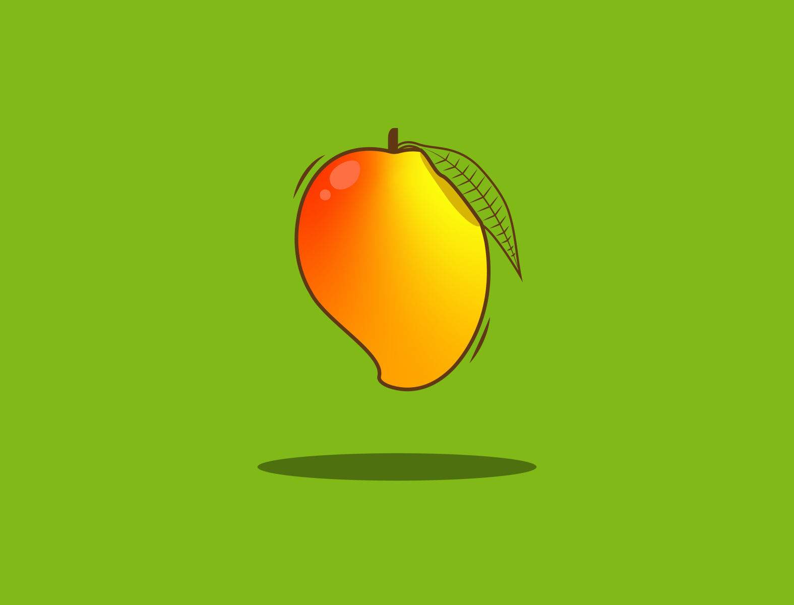 Mango Illustration by Worst Design Studio on Dribbble