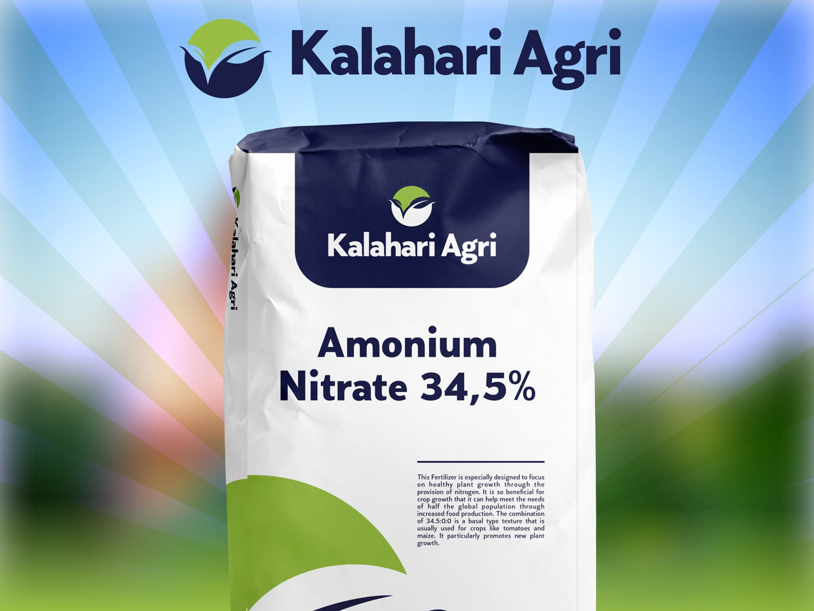 Fertilizer Packaging for Kalahari Agri by Carl Branding on Dribbble