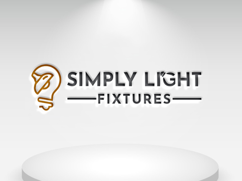 Light Fixtures Logo by Jana Designer on Dribbble