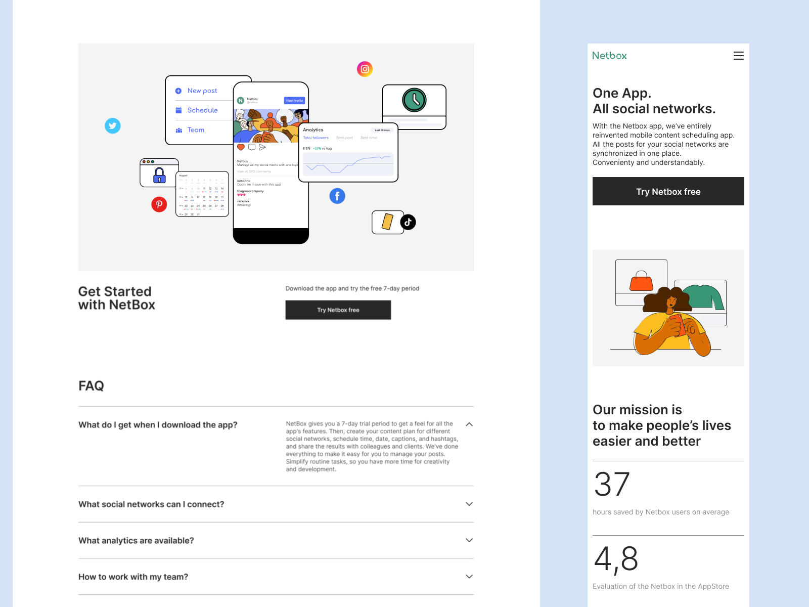 Netbox Uxui Design By Alexandra Kuratova On Dribbble 