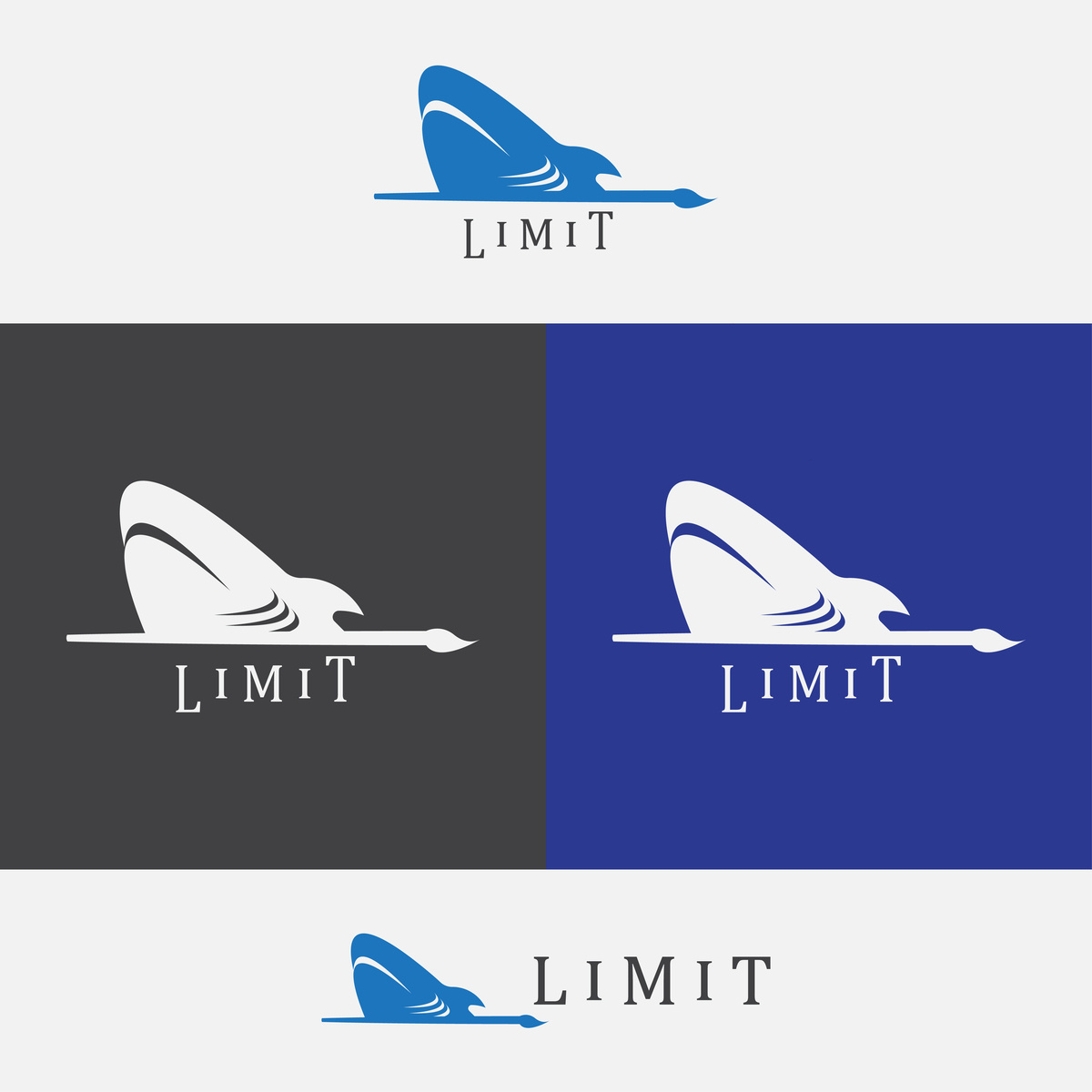 limit art course logo design by GordArt on Dribbble