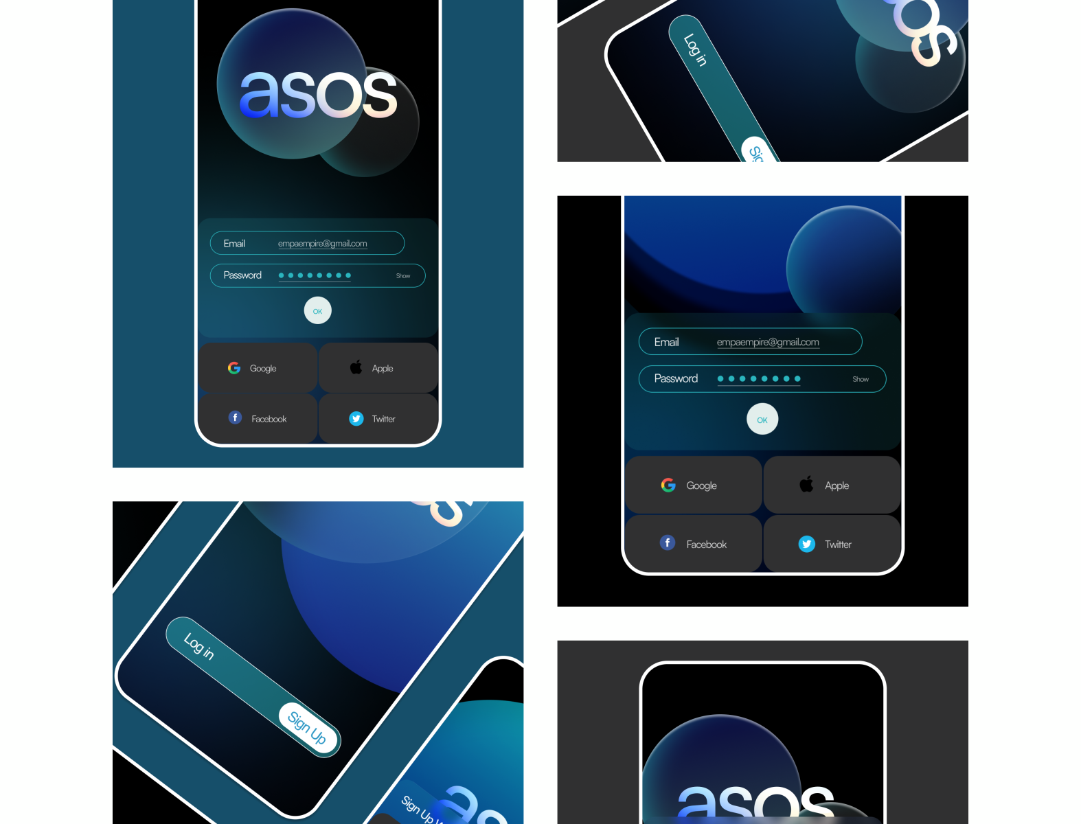 Asos Clothing app Onboarding by Emir Fejzovic on Dribbble