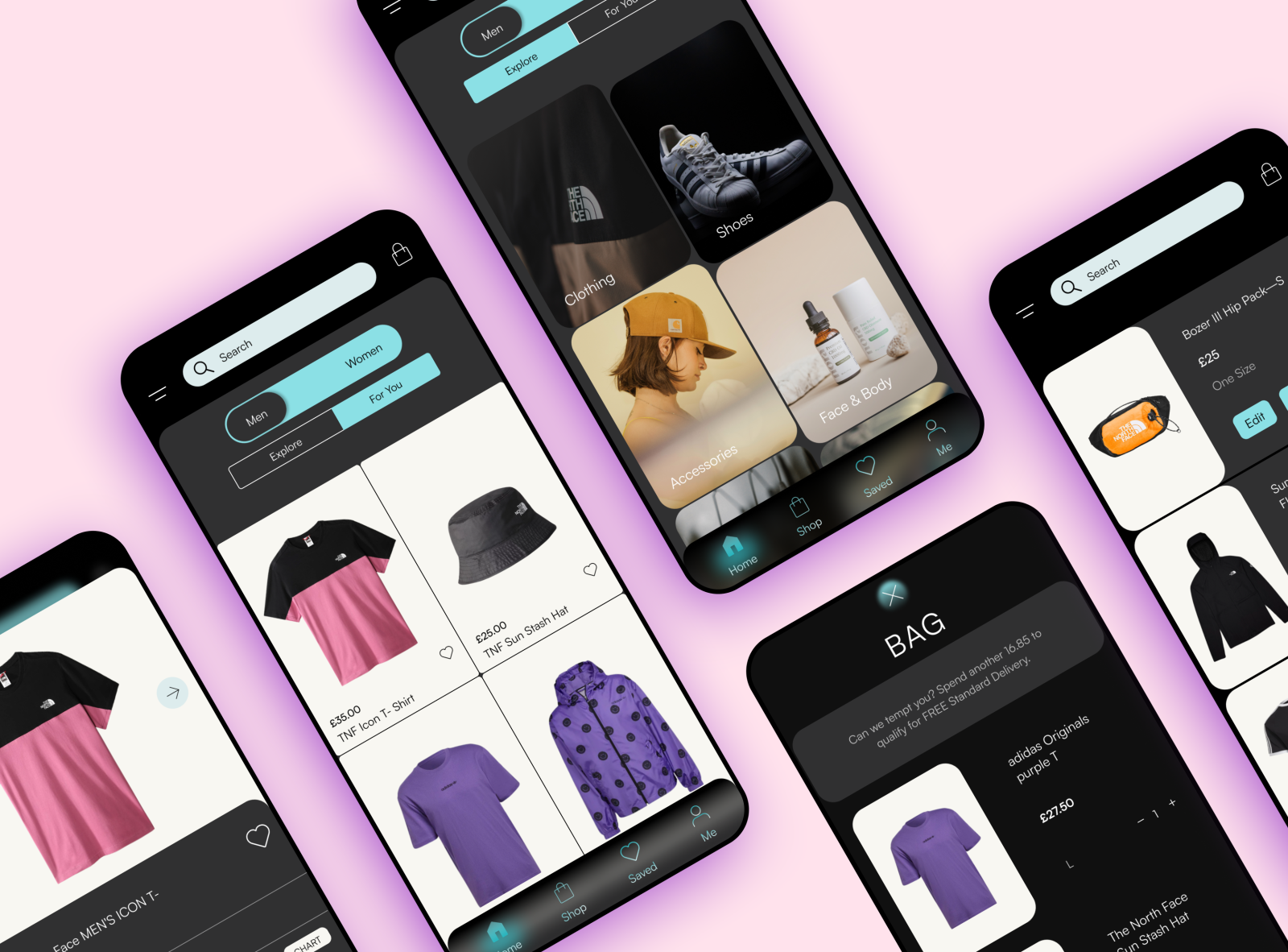 Asos Clothing app by Emir Fejzovic on Dribbble